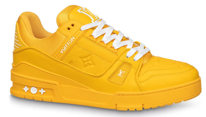 Louis Vuitton Trainer Yellow Embossed Monogram – Pure Soles PH