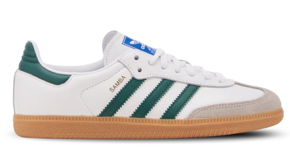 adidas Originals Samba OG White Collegiate Green Gum – Pure Soles PH